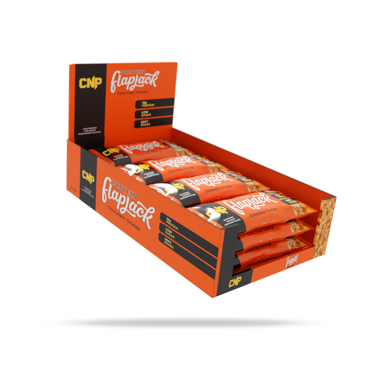 Protein Flapjack - Box of 12 - Chocolate Orange – CNP PROFESSIONAL